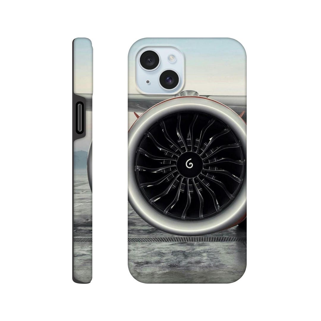 Jet Engine Case | Airplane Turbine Phone Cover - Etsy
