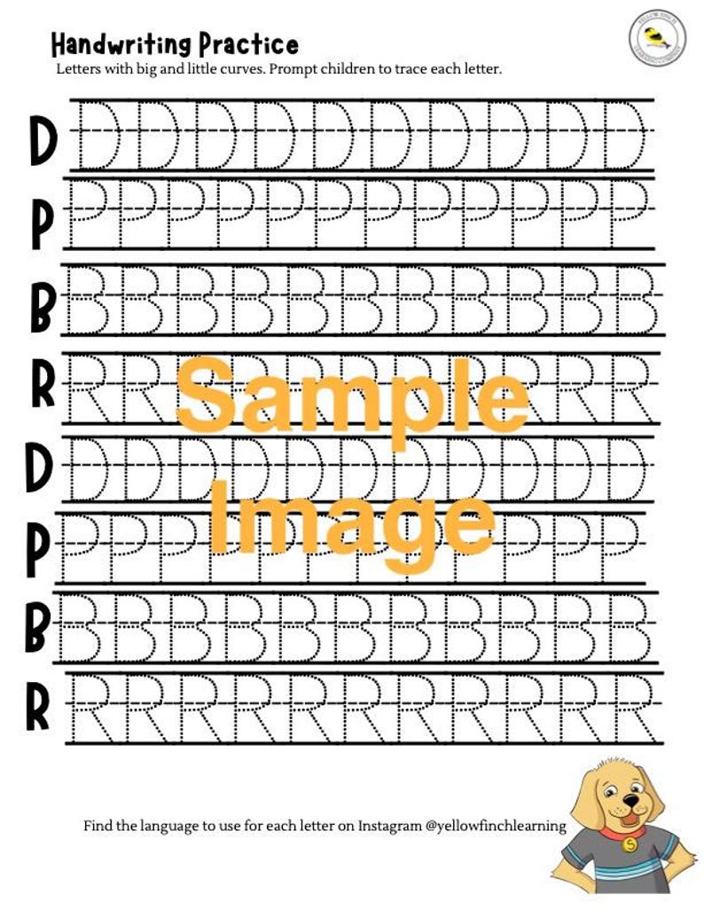 Handwriting Practice Packet – Line Types and Letter Formation | Pre ...