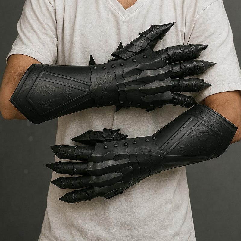 Gothic Gauntlet - Etsy