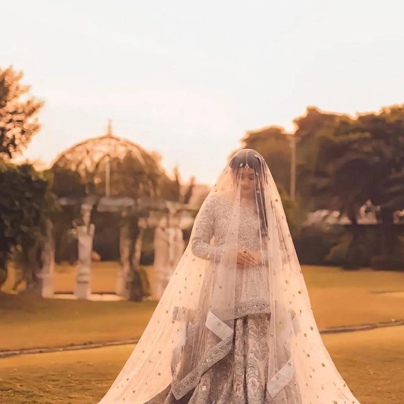 Nikah Wedding Veil - Etsy