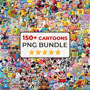 150+ Cartoons Bundle Png, Cartoon Characters, Cartoon Clipart, Cartoon ...