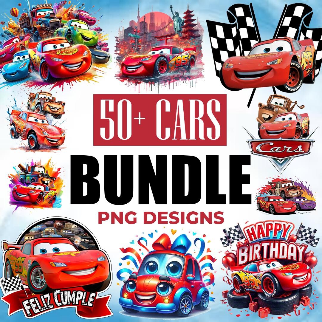 Cars PNG Bundle, Cars Clipart, Car PNG, Cars Sublimation, Cars ...