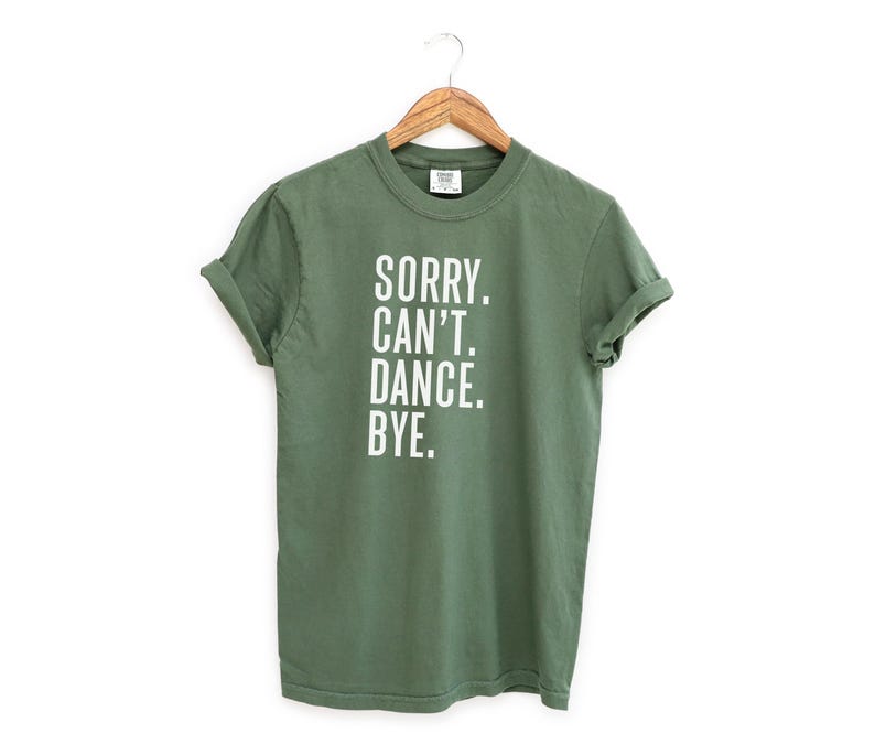 Humorous Dance Apparel: Cozy Unisex Comfort Colors Tee - Perfect Gift ...