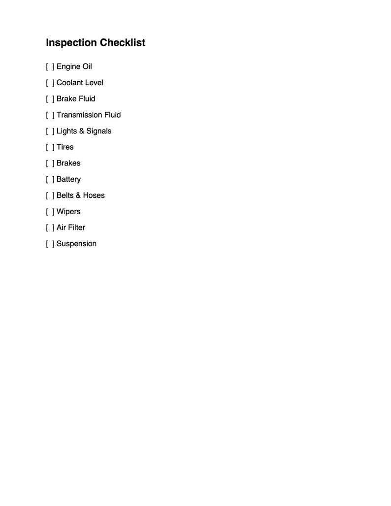 Vehicle Maintenance Logbook/car Service Record/printable Auto Repair ...