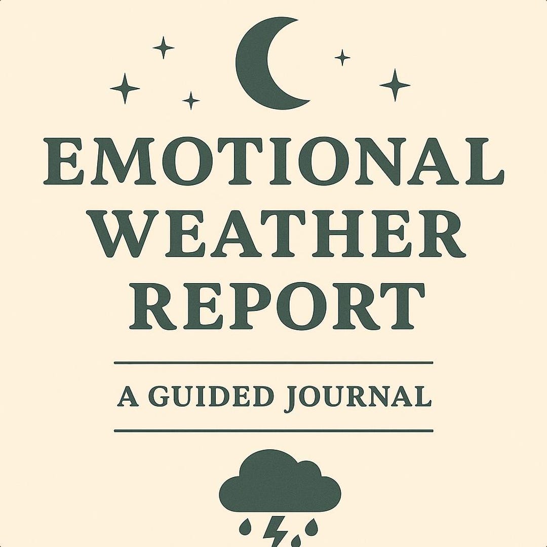 Emotional Weather Report – Guided Journal for Shadow Work, Mood ...