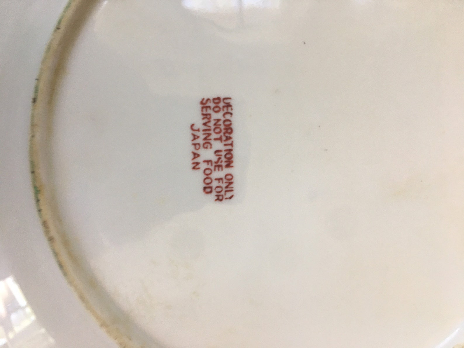 Vintage Washington DC State Plate Ceramic Souvenir Dish Plate Monuments ...