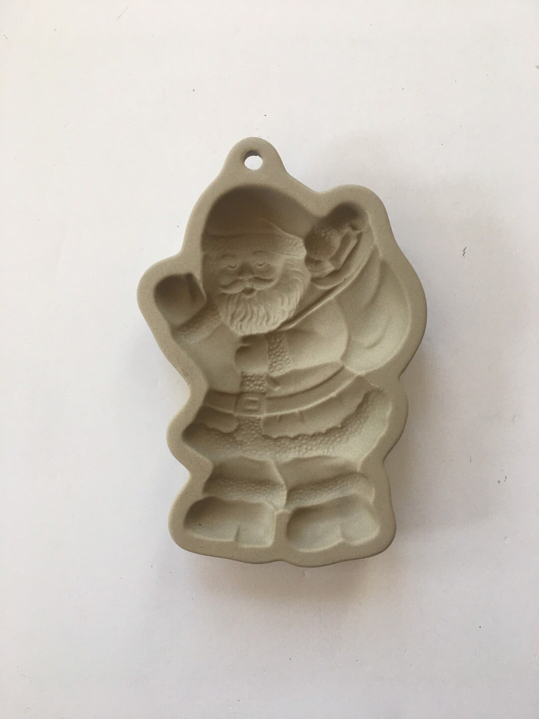 Vintage Santa Cookie Mold Hearthstone Christmas Cookie Xmas Cookies ...