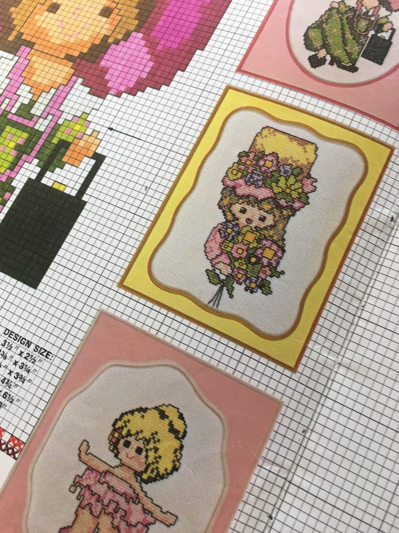 Vintage Count Your Stitches Volume 11 Cross Stitch Patterns of - Etsy