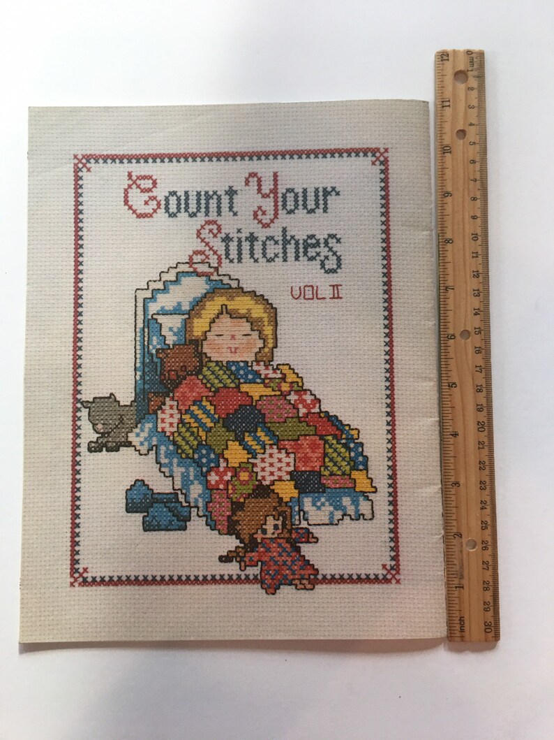 Vintage Count Your Stitches Volume 11 Cross Stitch Patterns of - Etsy