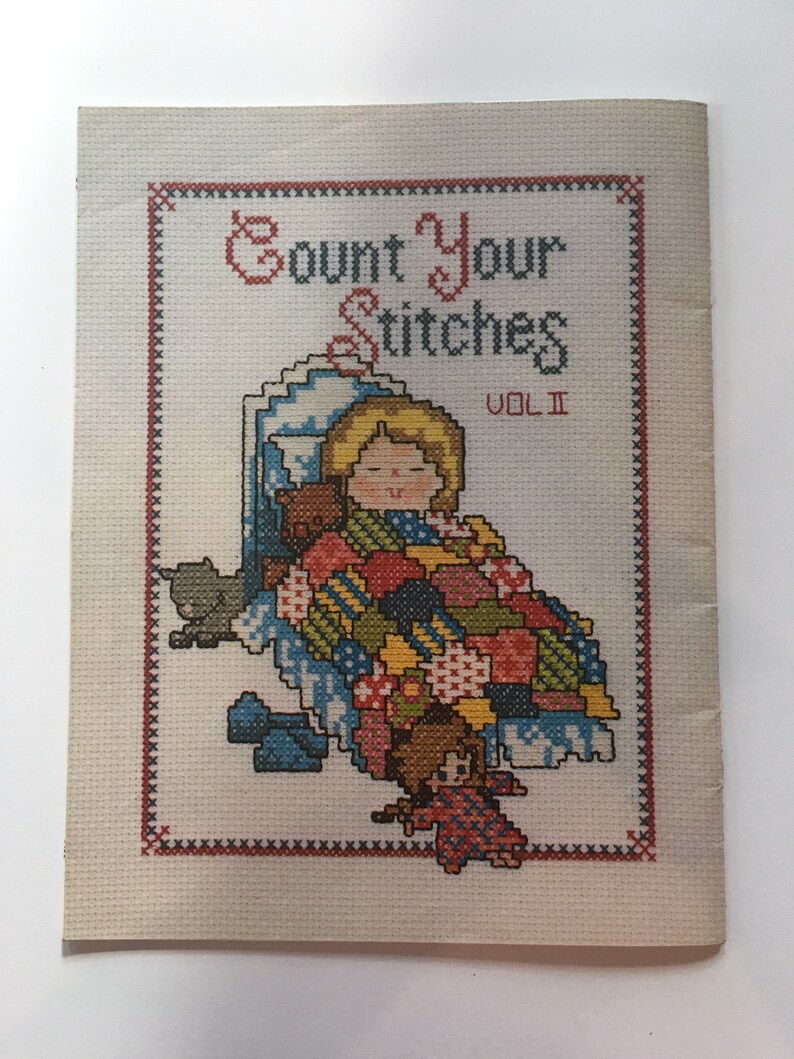 Vintage Count Your Stitches Volume 11 Cross Stitch Patterns of - Etsy