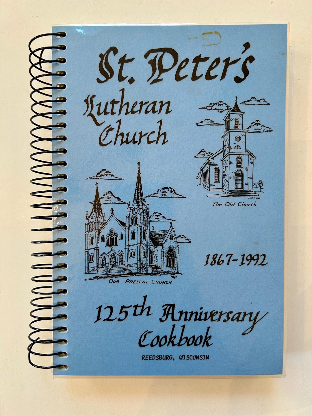 Vintage St Peter’s Lutheran Church Reedsburg Wisconsin Regional Recipes ...