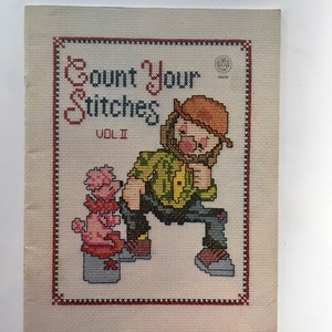 Vintage Count Your Stitches Volume 11 Cross Stitch Patterns of - Etsy