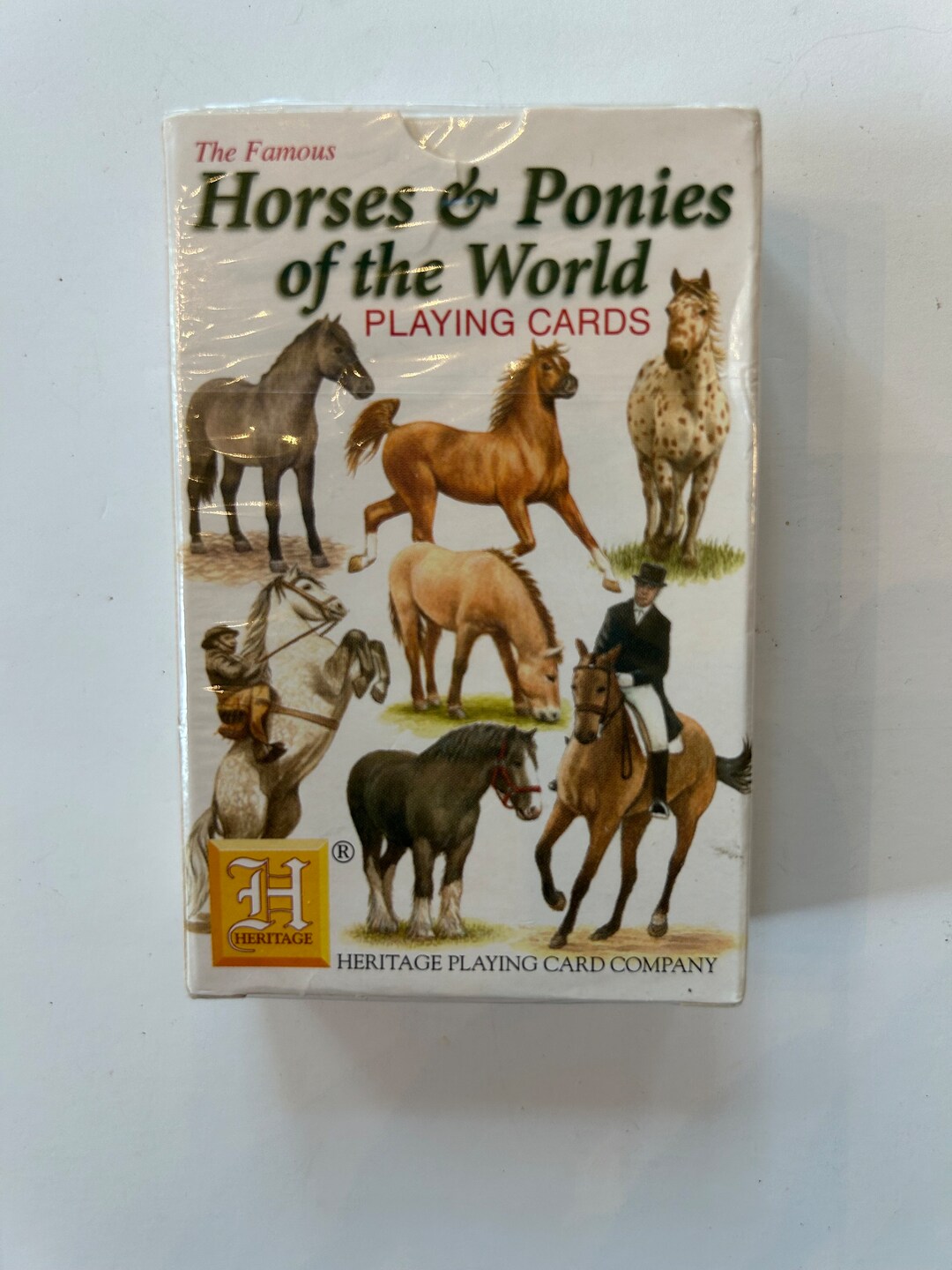 Vintage Horses and Ponies of the World Playing Cards Standard Deck ...