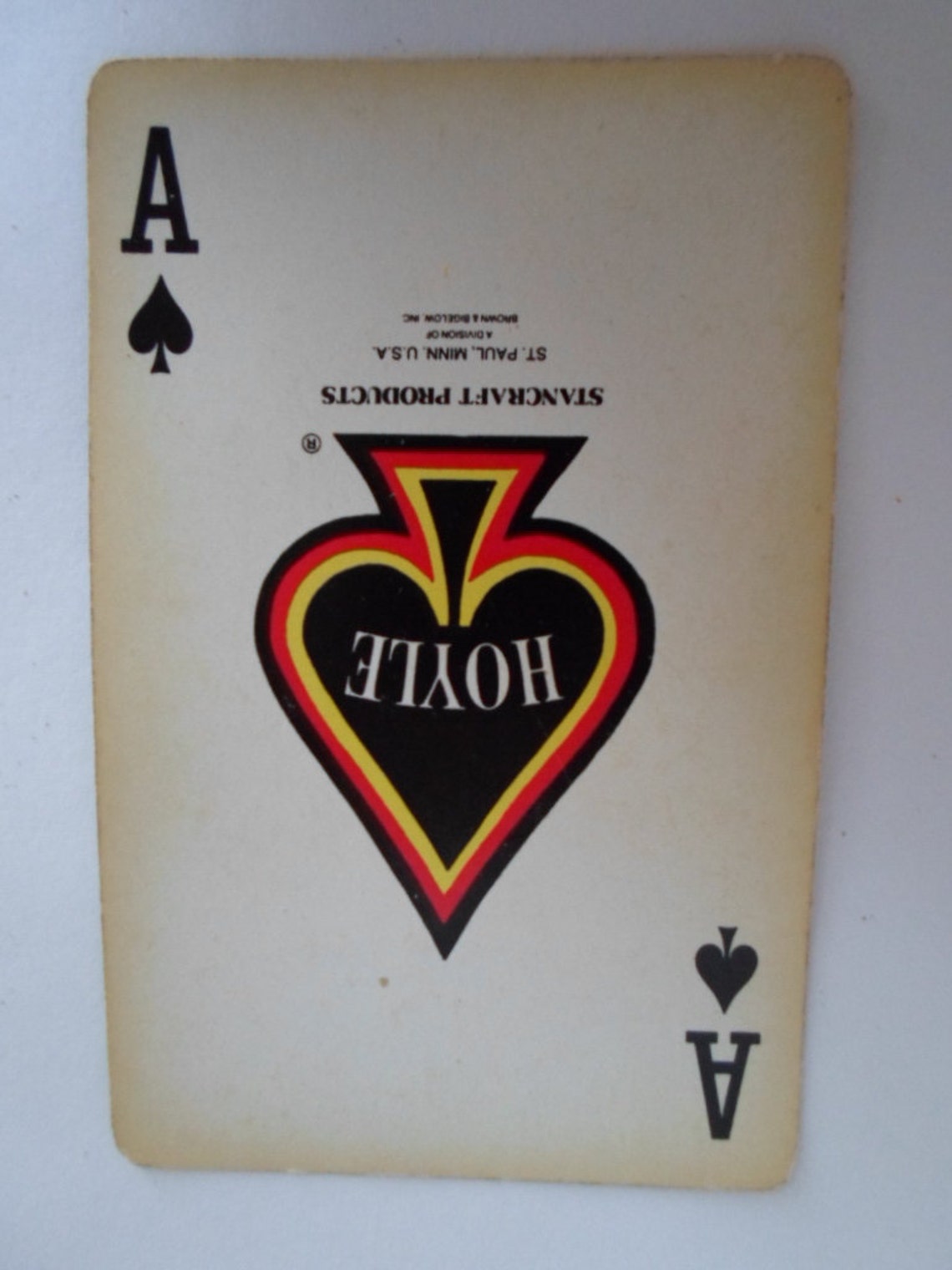 Vintage Hoyle Playing Cards With 2 Part Farm Scene With - Etsy