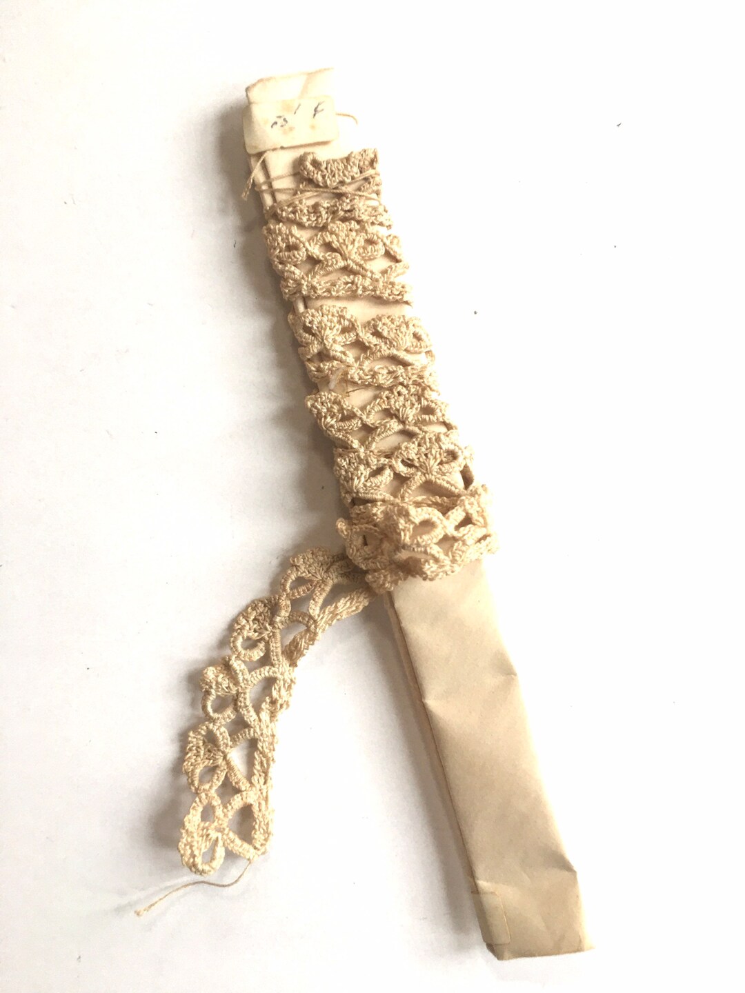 Vintage Tatting Crochet Trim for Sewing and Mixed Media Projects Junk ...