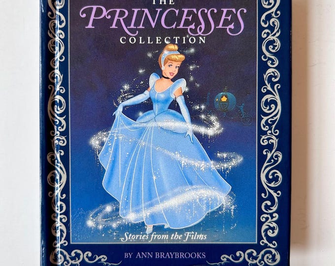 Vintage Disney Princess Book Disney Cinderella the Princess Collection ...