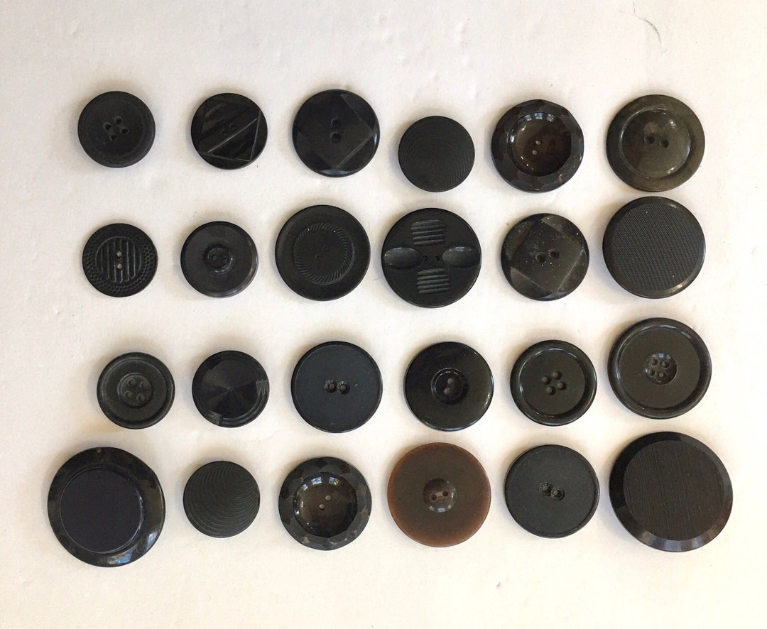 Vintage and Antique Lot of Assorted Buttons Goodyear Buttons ...