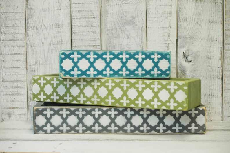 Moroccan Mason Jar Box Painted Mason Jars Rustic Decor | Etsy