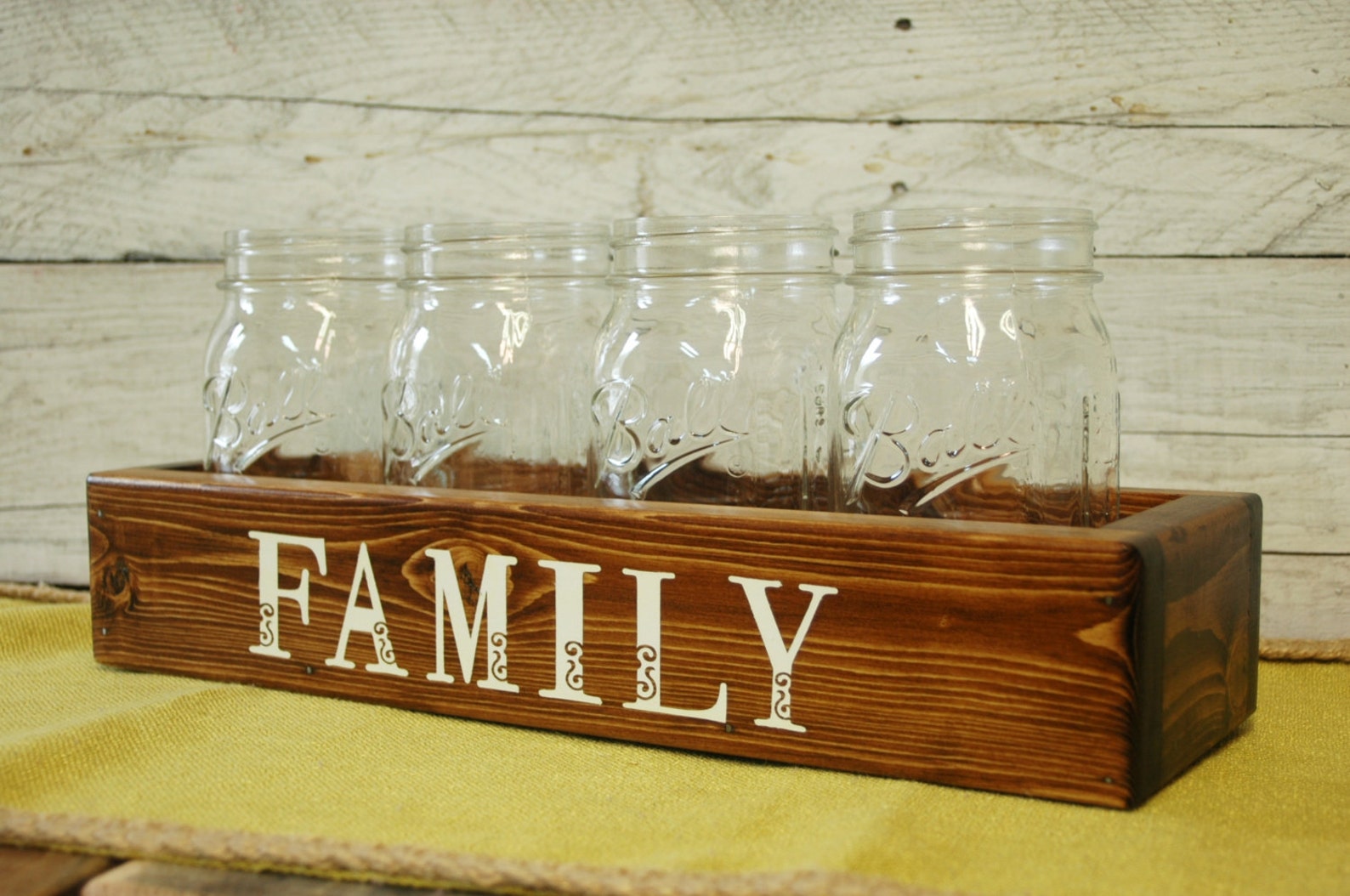 FAMILY Table Decor Farmhouse Style Farmhouse Decor Rustic - Etsy
