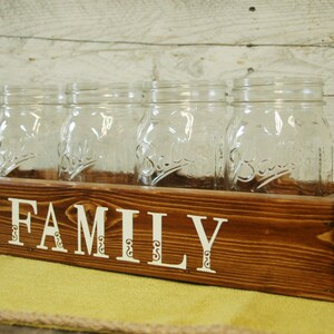 FAMILY Table Decor, Farmhouse Style, Farmhouse Decor, Rustic Table ...