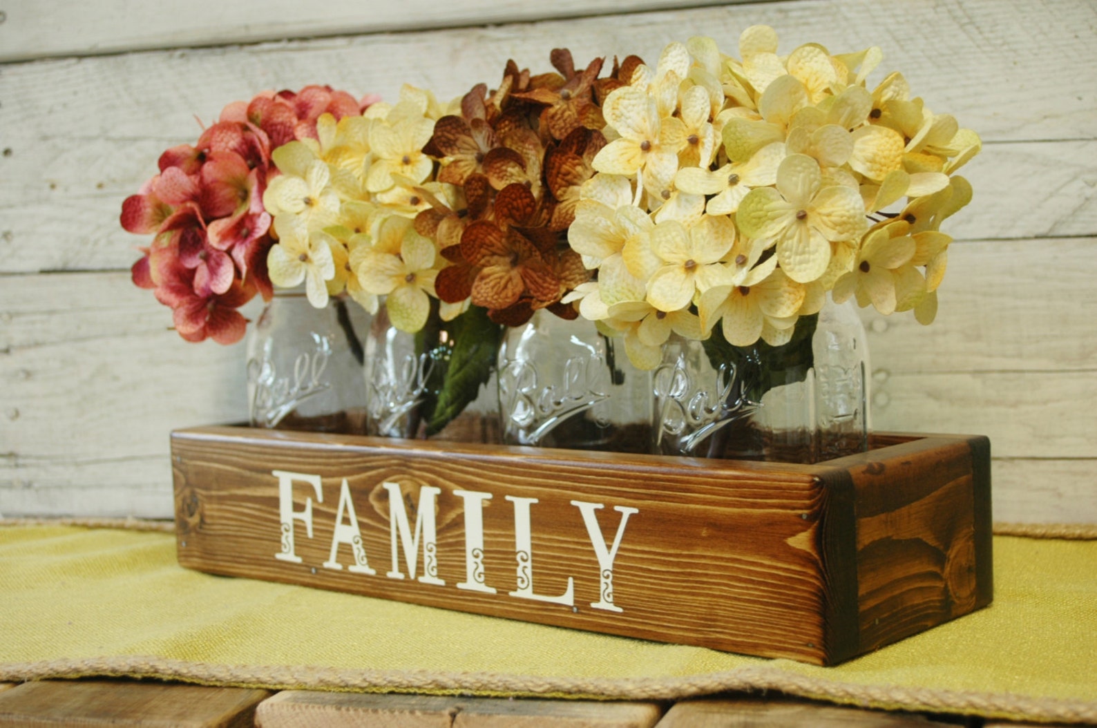 FAMILY Table Decor Farmhouse Style Farmhouse Decor Rustic - Etsy