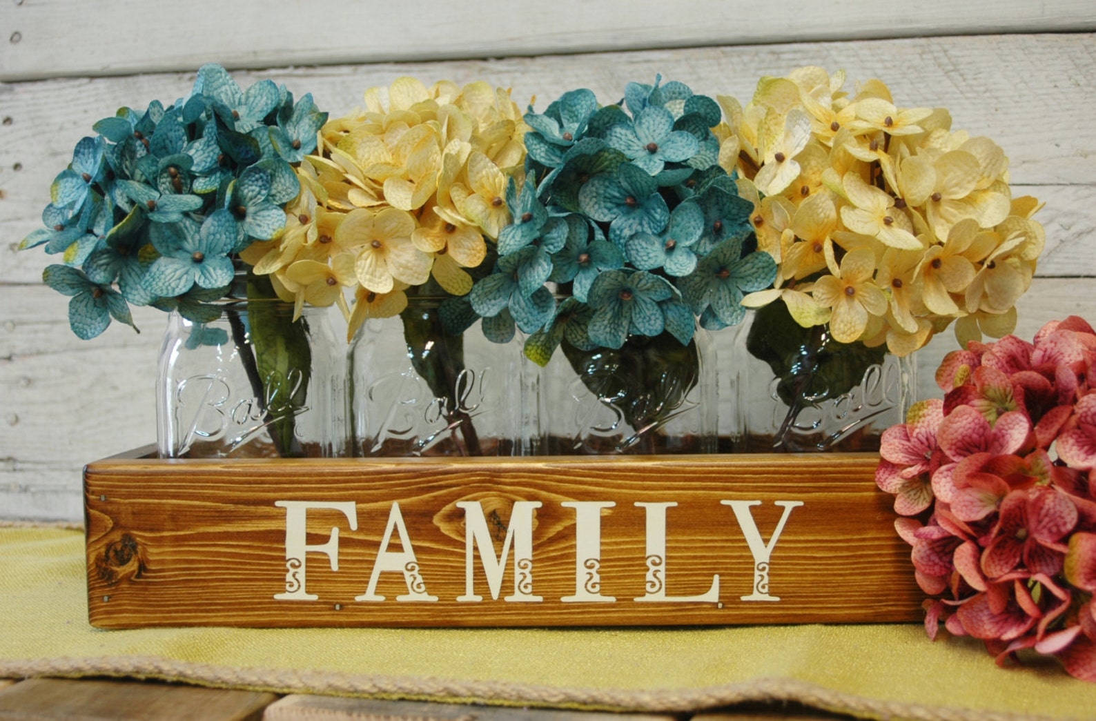 FAMILY Table Decor Farmhouse Style Farmhouse Decor Rustic | Etsy