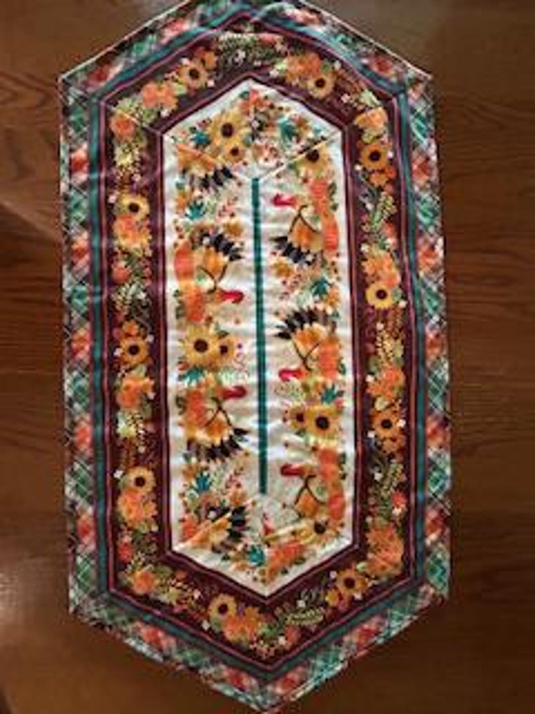 Thanksgiving Turkey Table Runner - Etsy