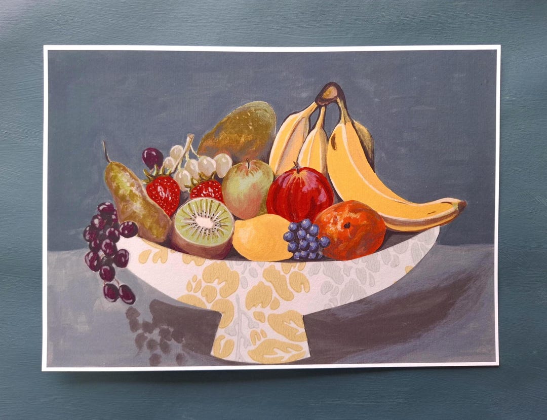 Farrow and Ball Fruit Bowl | Still Life | Impressionist | Block Colours ...