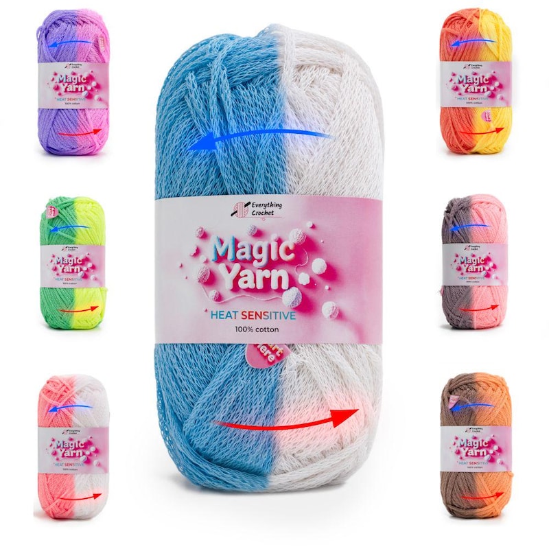 Multicolor Wool Yarn - Etsy