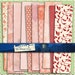 Digital Scrapbook Paper Valentine 10 Papers 12x12 Inch 300 DPI Shabby ...