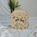 Large Wooden Bunny Hideout – Organic Rabbit House With Nature Cutouts ...