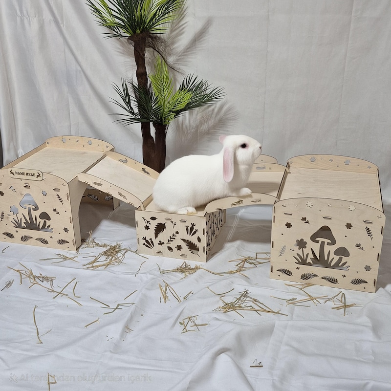 Rabbit Play House - Etsy