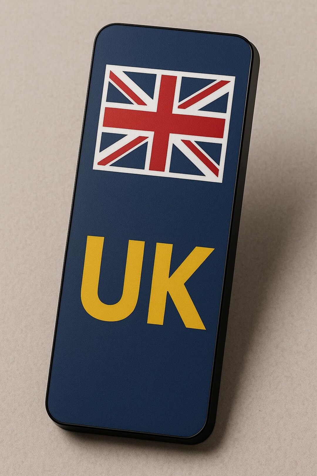 Union Jack Number Plate Flags: 3mm Acrylic Car Badges - UK (set of 2 - Etsy