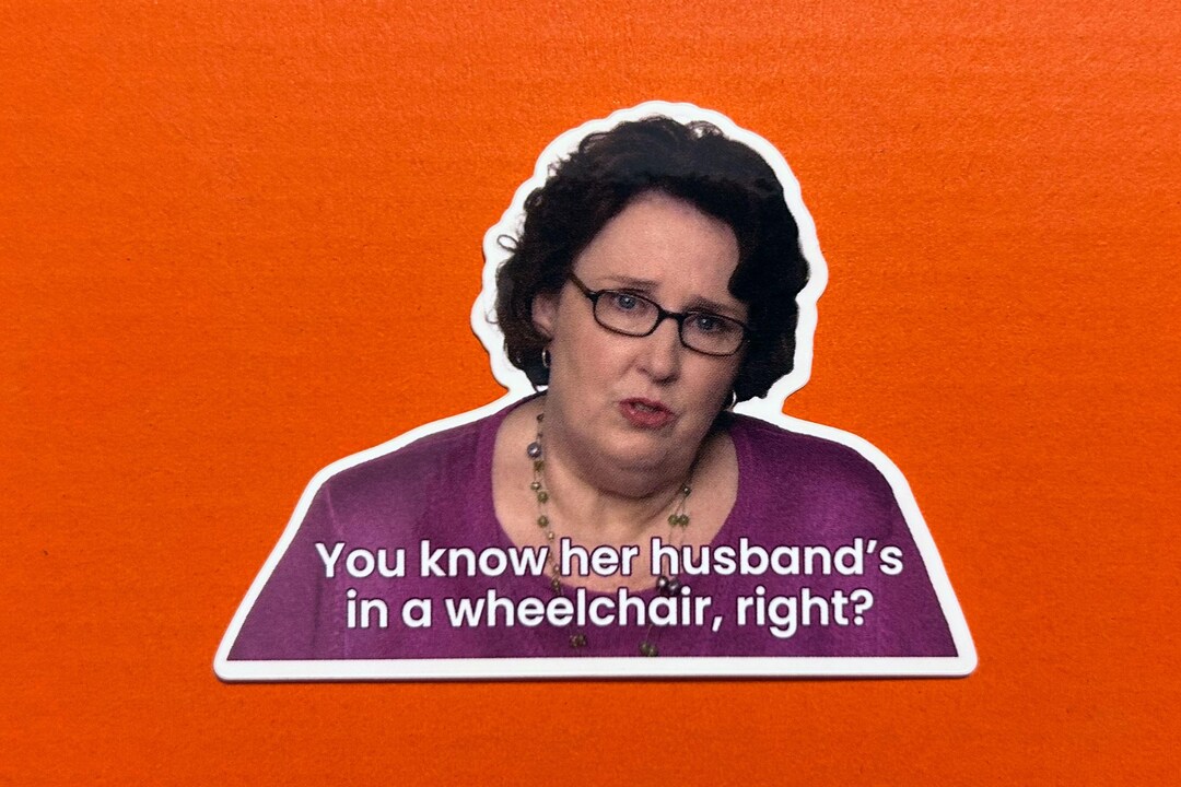 The Office Sticker | Phyllis Vance Being Rude | 3” Vinyl Sticker - Etsy