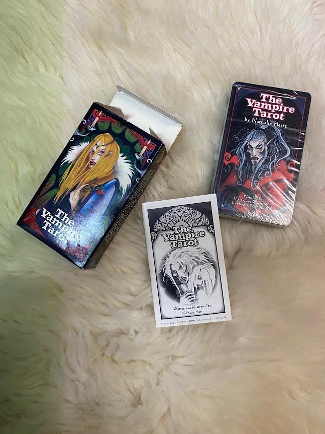 NEW CARDS SEALED the Vampire Tarot Cards Deck by Nathalie Hertz 78 ...