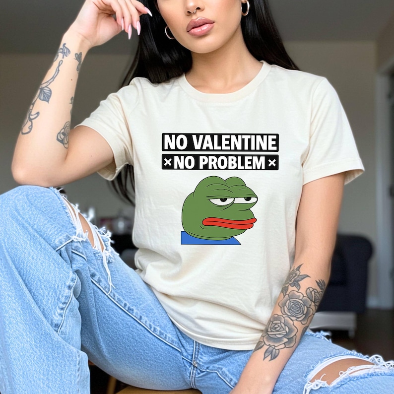 Anti Valentine Shirt Meme Valentines Day Breakup Humor Tee S–3XL Unisex ...