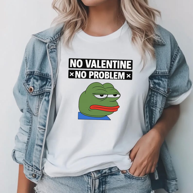 Anti Valentine Shirt Meme Valentines Day Breakup Humor Tee S–3XL Unisex ...