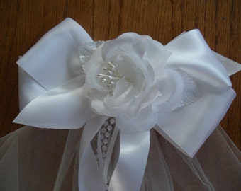 Large Ribbon Flower - Etsy