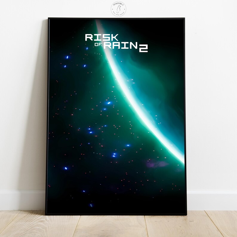 Risk of Rain 2 Poster | Premium Video Game Art Print - Etsy