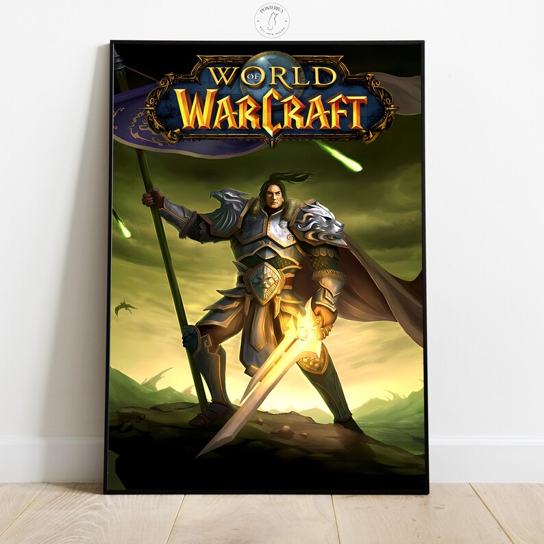 World of Warcraft Poster | Premium Gamer Room Wall Art - Etsy