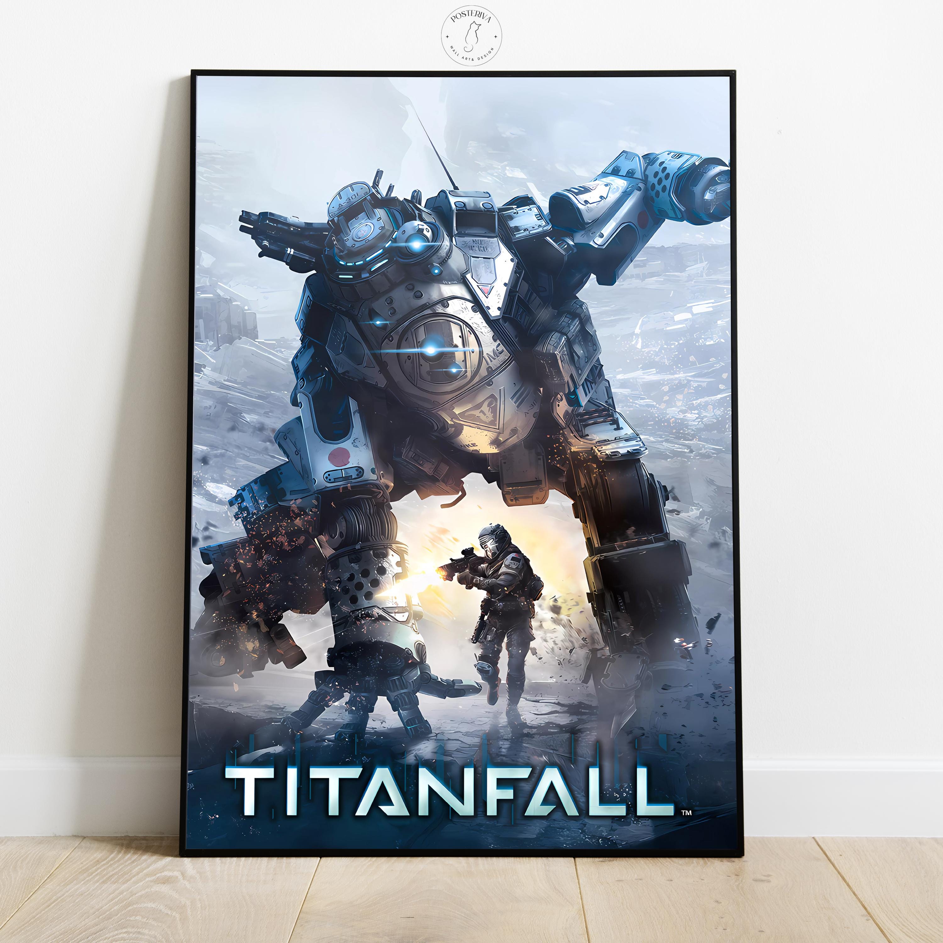 Titanfall 2 Poster | Video Game Wall Art | Gamer Room Decor | Game ...