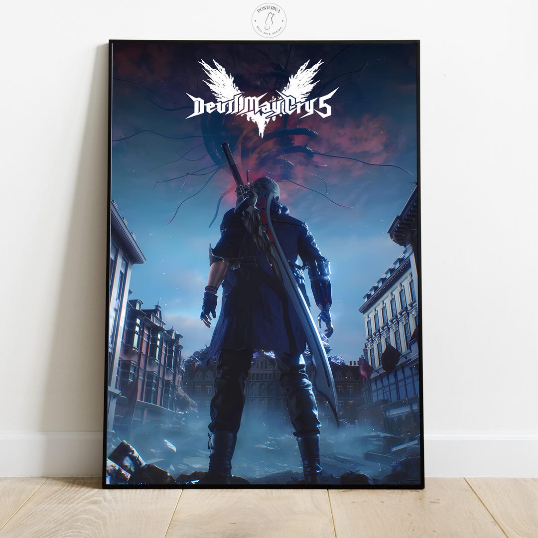 Devil May Cry 5 Poster | Premium Video Game Wall Art - Etsy