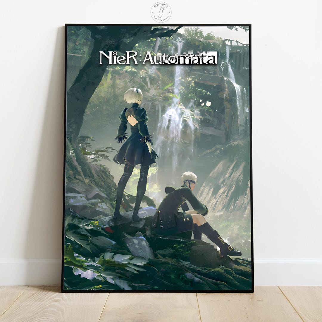 Nier Automata Poster | Premium Video Game Wall Art - Etsy