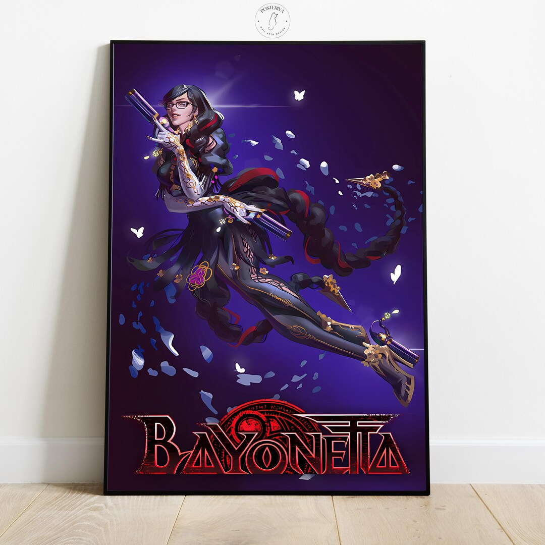 Bayonetta Poster | Video Game Wall Art | Gamer Room Decor | Game Poster ...