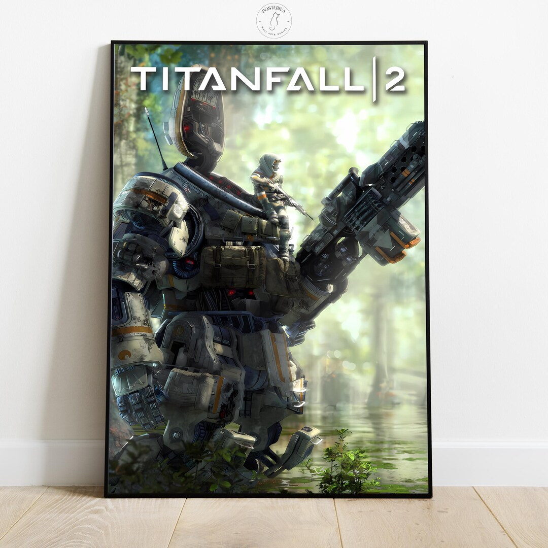 Titanfall 2 Poster | Video Game Wall Art | Gamer Room Decor | Game ...