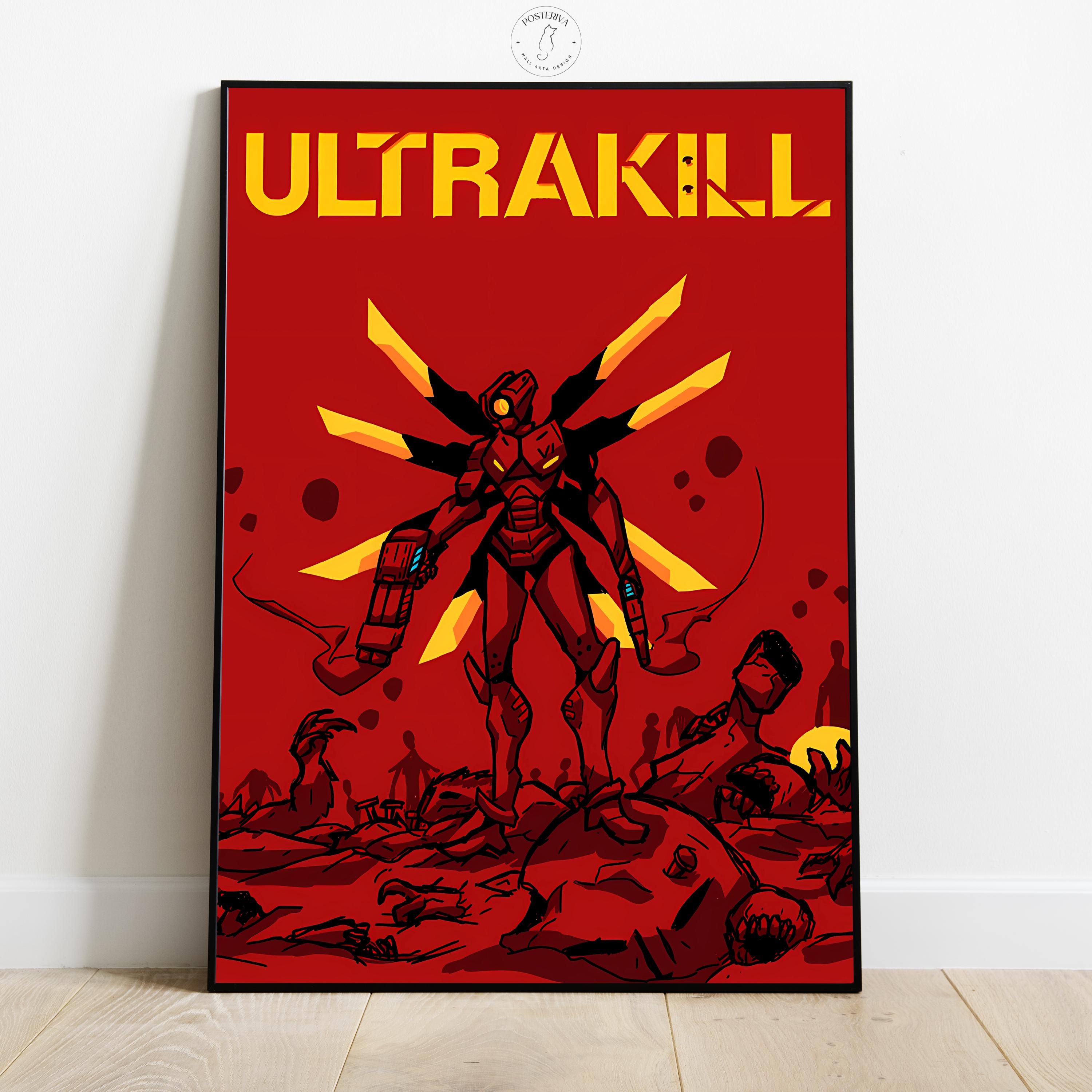 Ultrakill Poster | Premium Video Game Wall Art - Etsy