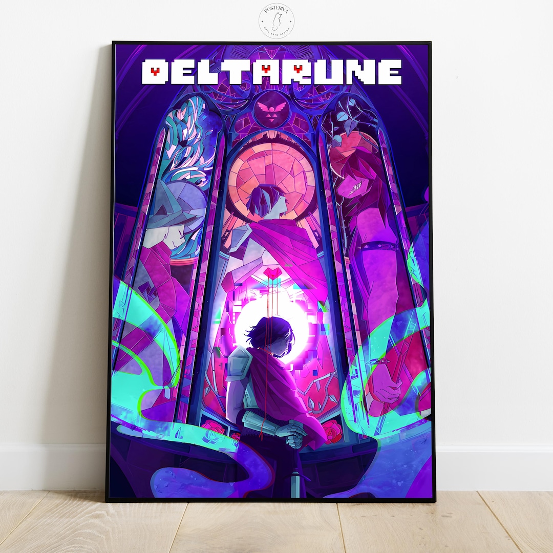Deltarune Poster | Premium Video Game Wall Art - Etsy