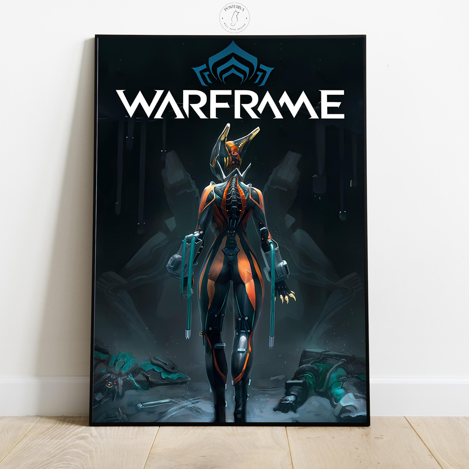 Warframe Poster | Video Game Wall Art | Gamer Room Decor | Game Poster ...
