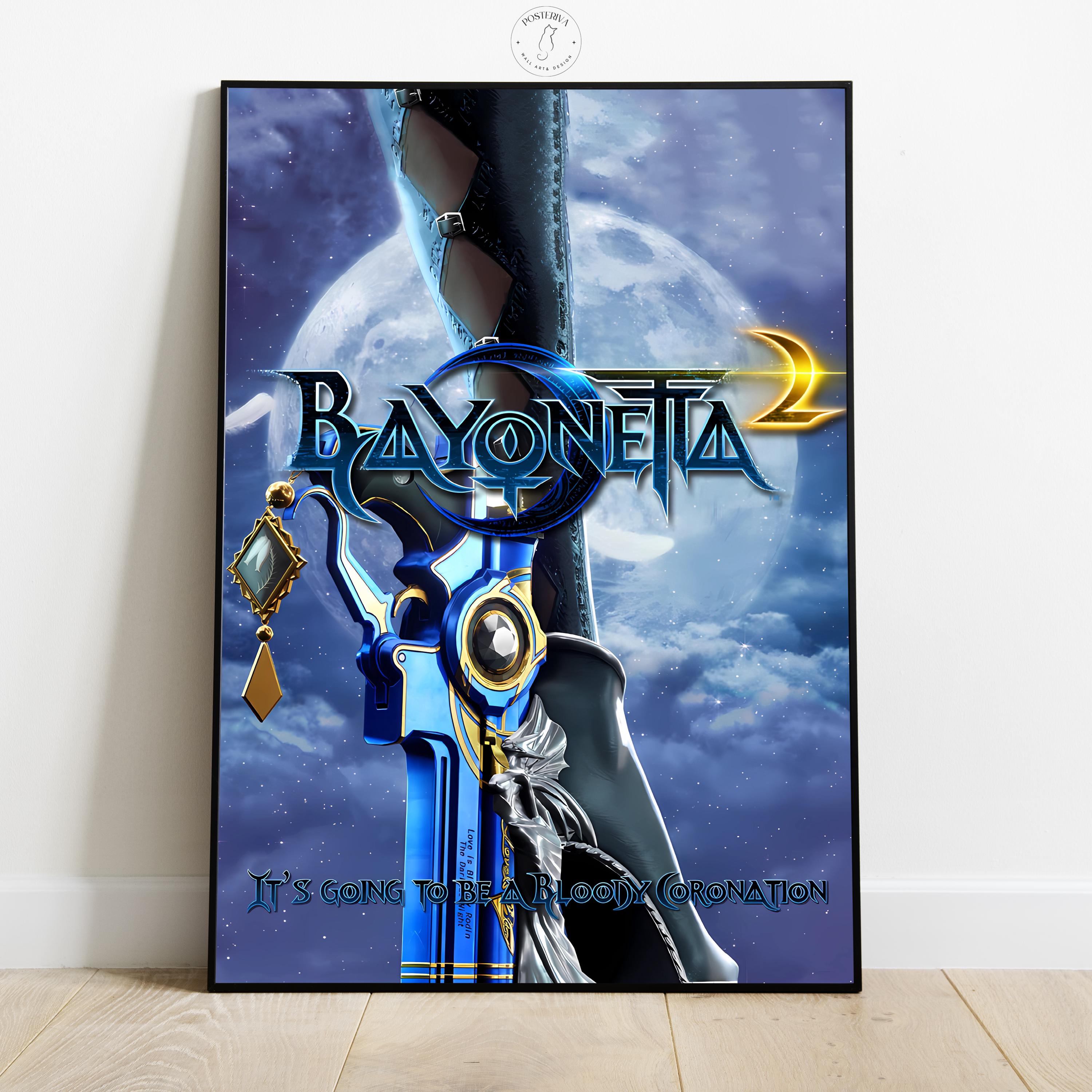 Bayonetta Poster | Video Game Wall Art | Gamer Room Decor | Game Poster ...