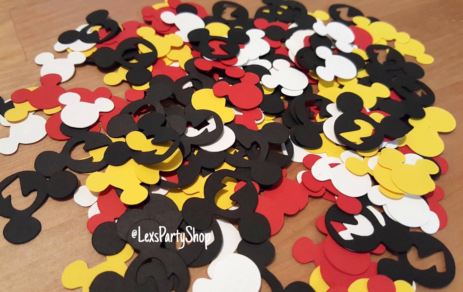Disney Mickey Mouse Confetti: 200 Disney Mickey Mouse Custom - Etsy
